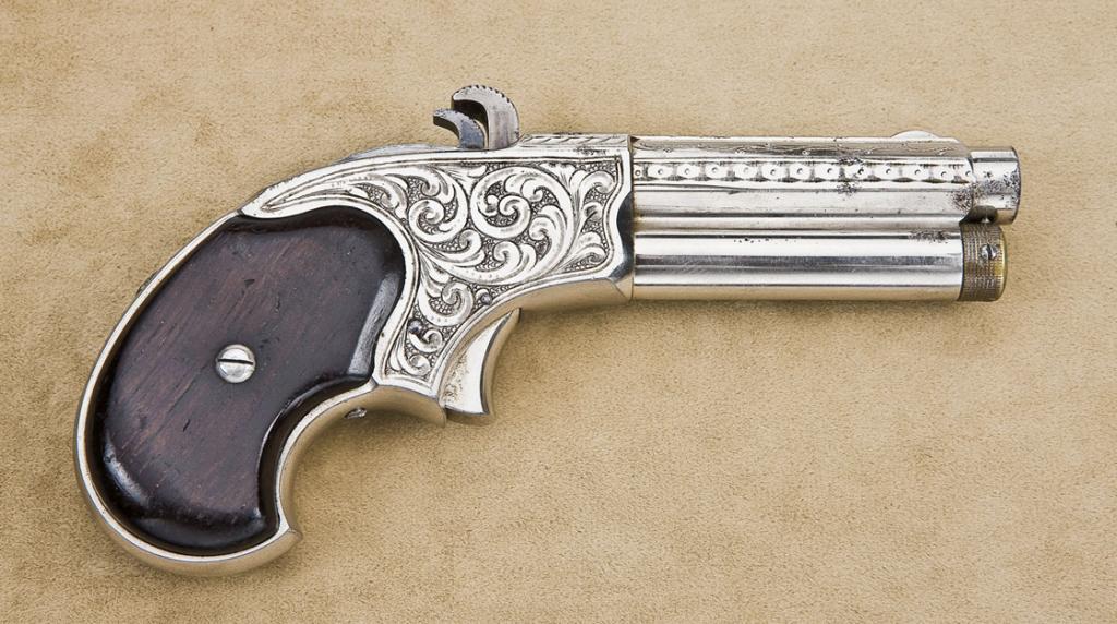 Remington Rider’s patent magazine repeating derringer, .32 extra short ...