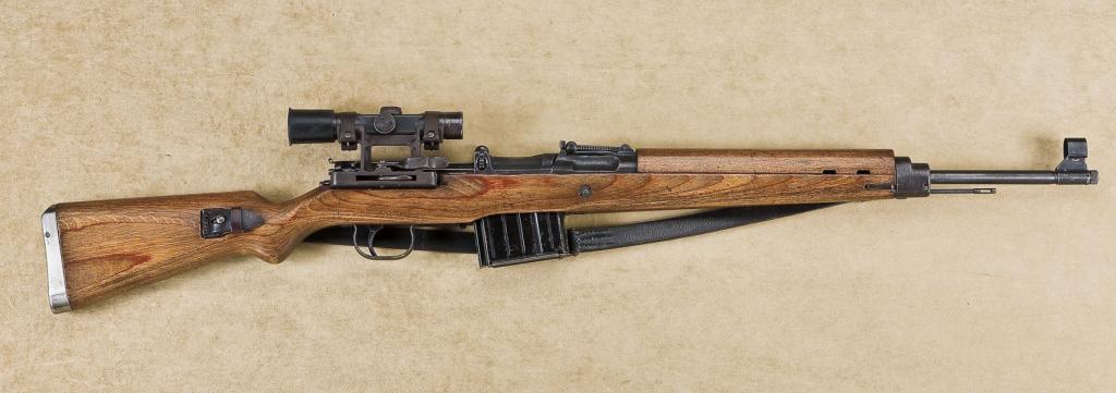 Desirable Walther Model G-43 Sniper semi-auto rifle, 8 x 57 mm cal., 22 ...