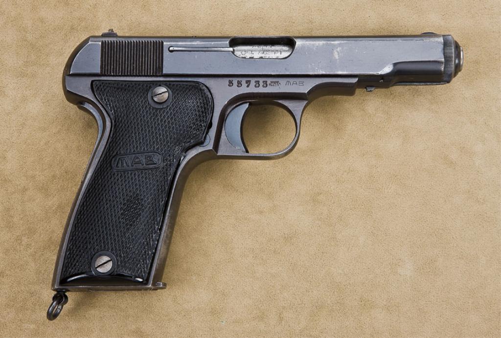 Nazi-proofed French MAB Model D semi-auto pistol, 7.65mm cal., 4 ...