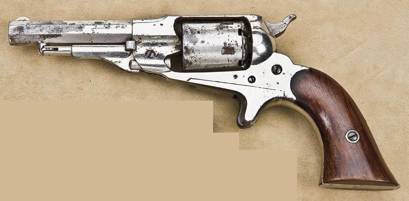 Remington New Model Pocket revolver conversion, .32 cal., 3-1/2” barrel ...