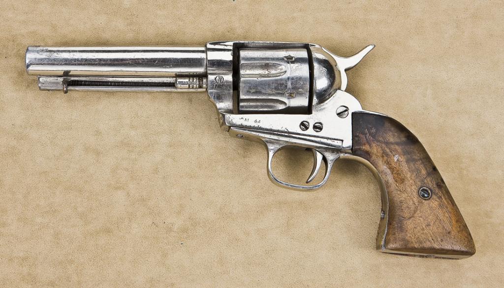Classic Mexican copy of a Colt SAA revolver, .44 cal., 5” barrel ...