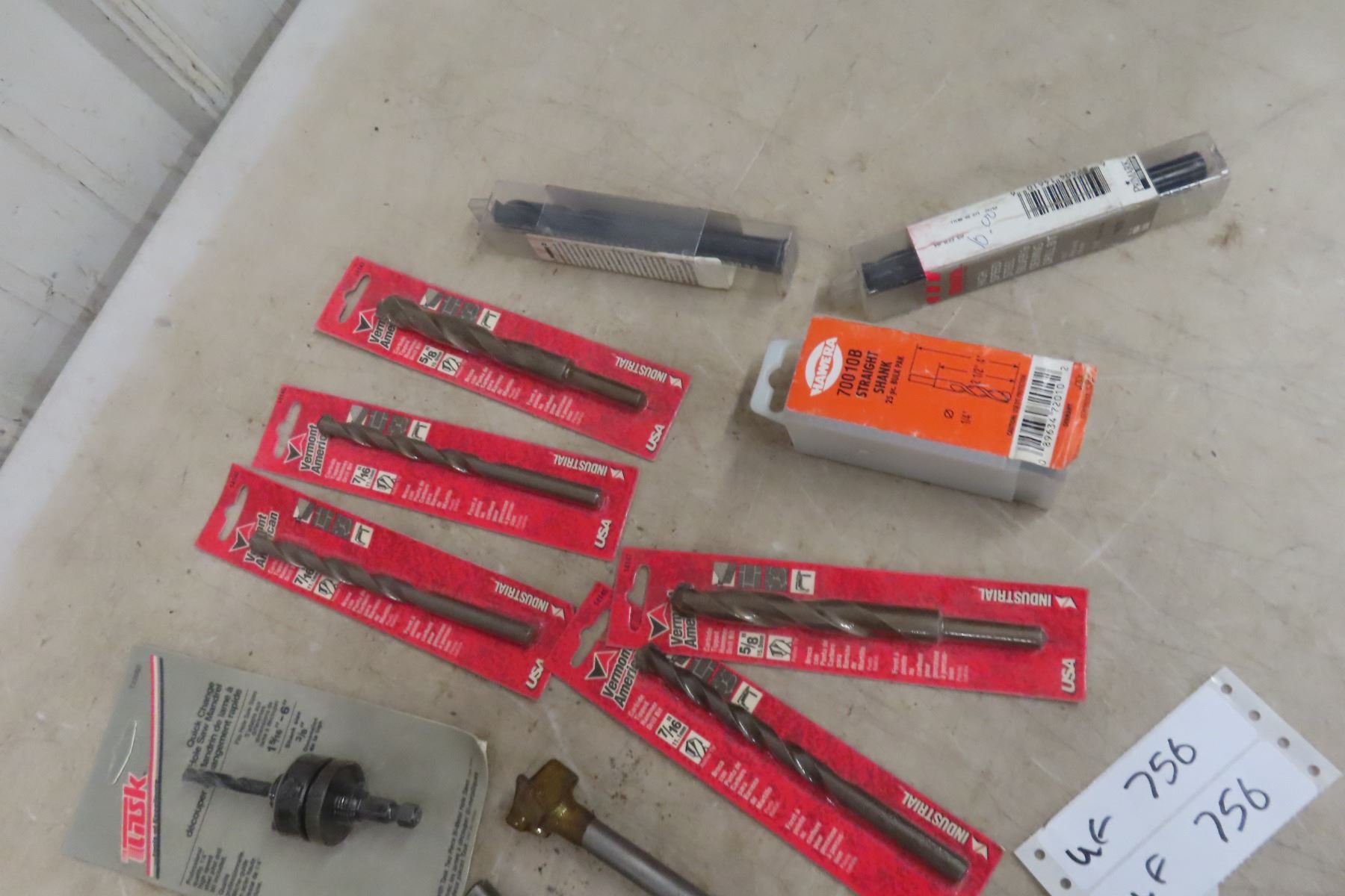 New Drill Bits , Hole Saw, Router Bits, Few Forestry Bits