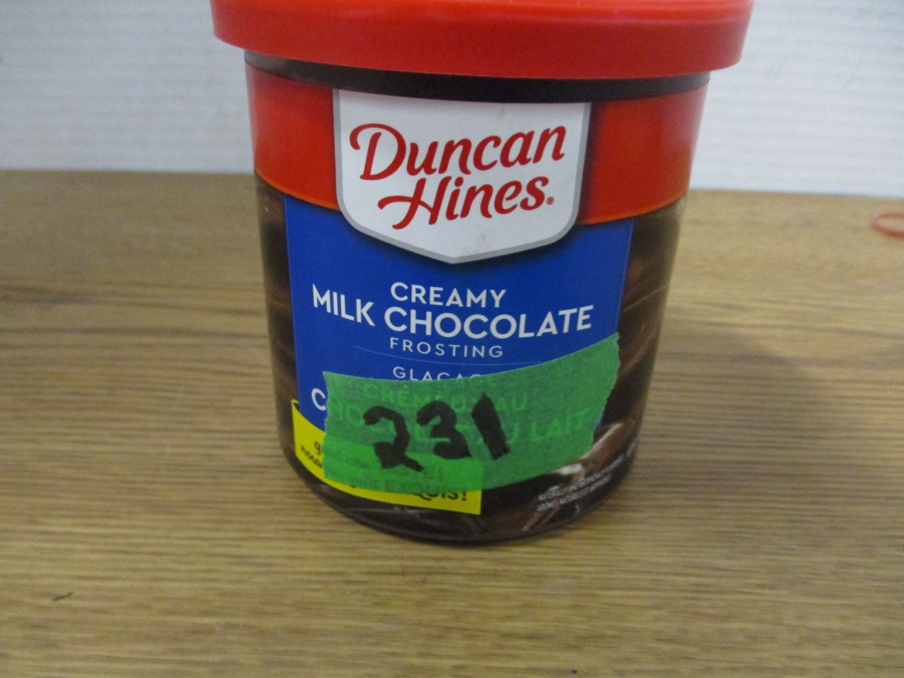SHELF PULLS (AS IS): DUNCAN HINES CREAMY MILK CHOCOLATE FROSTING (450G ...