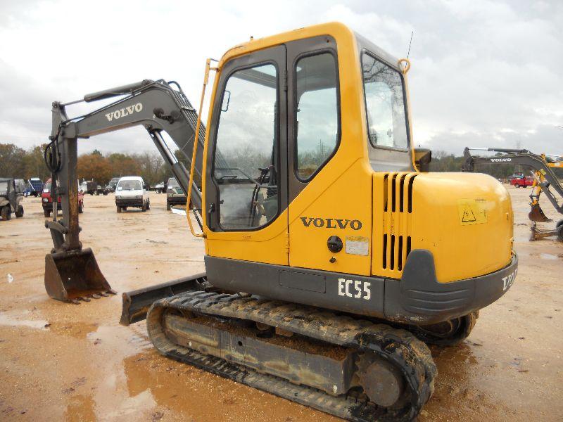 VOLVO EC55 HYDRAULIC EXCAVATOR,