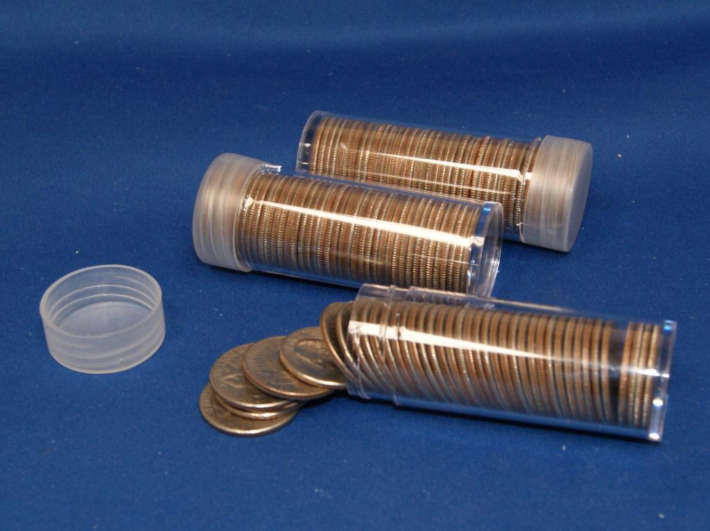 3 - Rolls Bicentennial Quarters