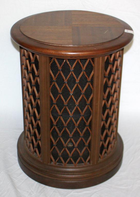 Round Pioneer Speaker End Table Combo Round Pioneer Speaker End Table Combo
