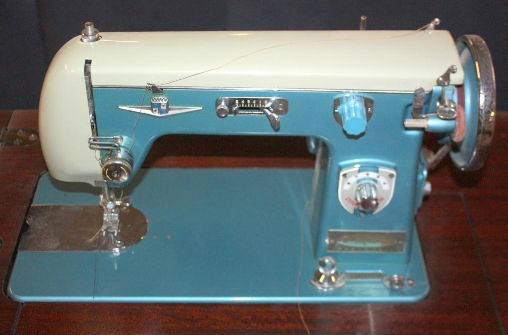 Vintage Signature Sewing Machine and Table
