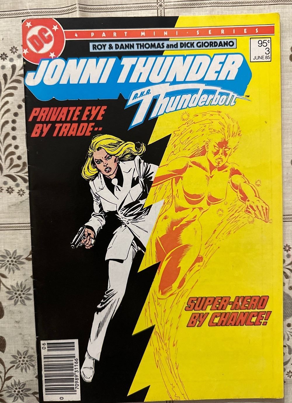 Jonni Thunder #3 (DC Comics, 1985) a.k.a. Thunderbolt 4-Part Mini-Series