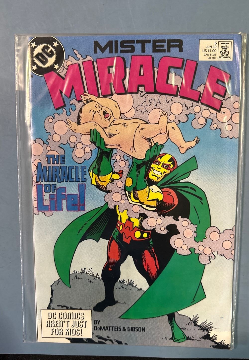 Mister Miracle #5 (1989, DC) The Miracle of Life! DeMatteis & Gibson