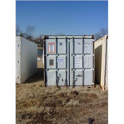 8X20 STORAGE CONTAINER (DAMAGED),