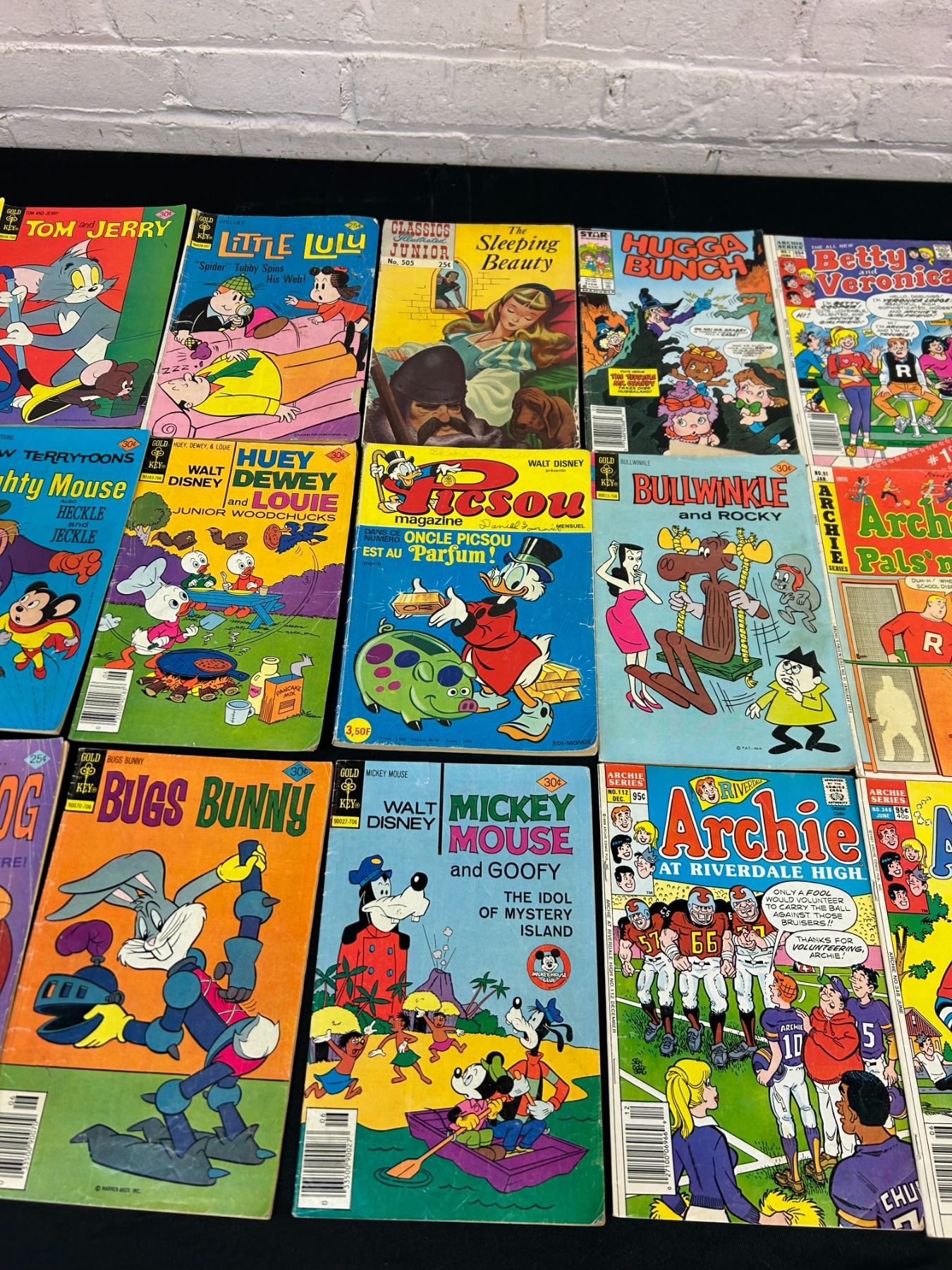Lot of 26 Vintage Gold Key Comics Groo, Disney, Looney Tunes, Archie, etc