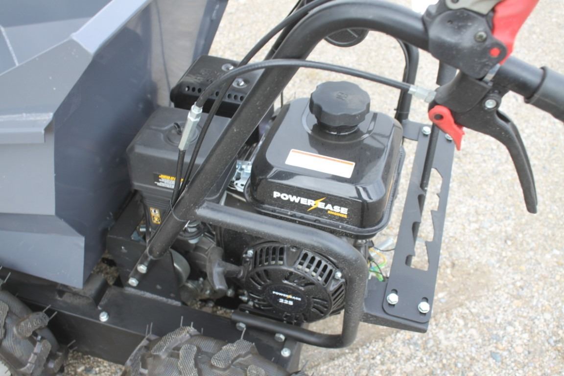 4.4 cu ft gas powered wheel barrow