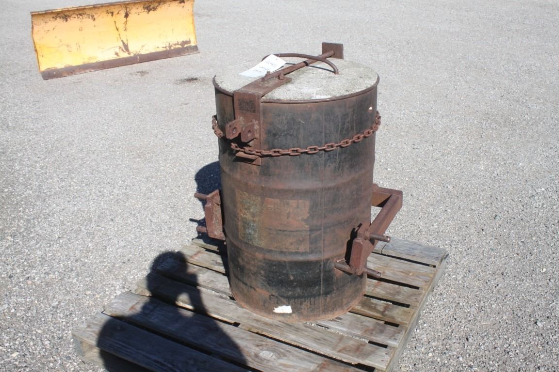 Homemade 3pth weight barrel