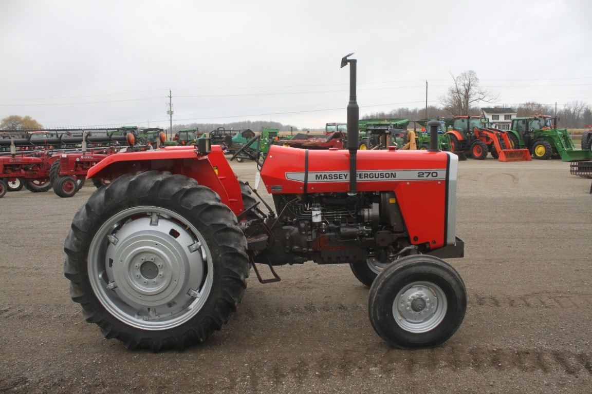 MF 270 2wd tractor, 2894 hours, made in England