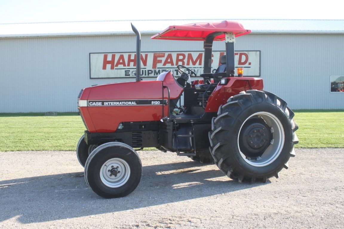 CIH 5120 2wd tractor, 2 post canopy, 5254 hours