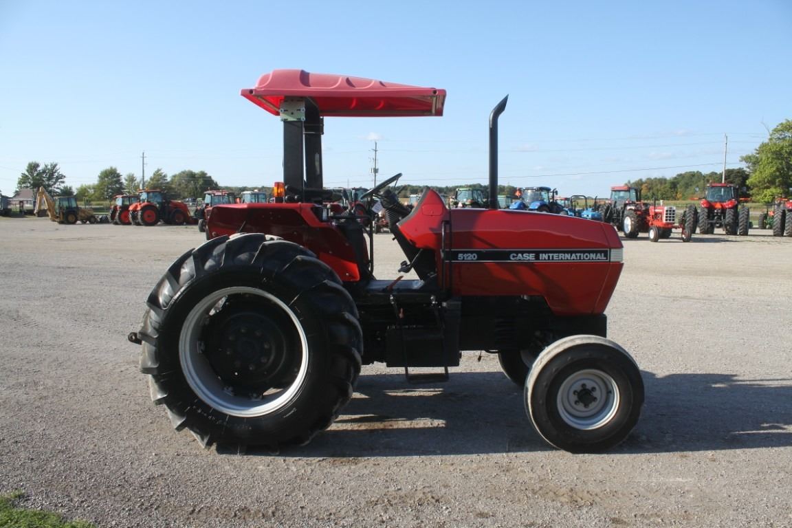 CIH 5120 2wd tractor, 2 post canopy, 5254 hours