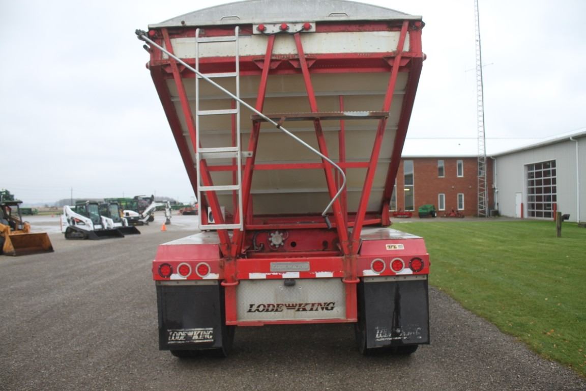 2011 Lode King 5 axle B train hopper bottom trailer