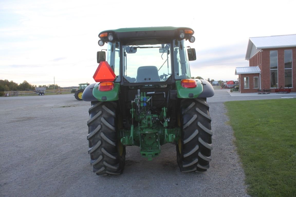 JD 5090E 4wd tractor, cab, air, 540M SL ldr, 984 hours