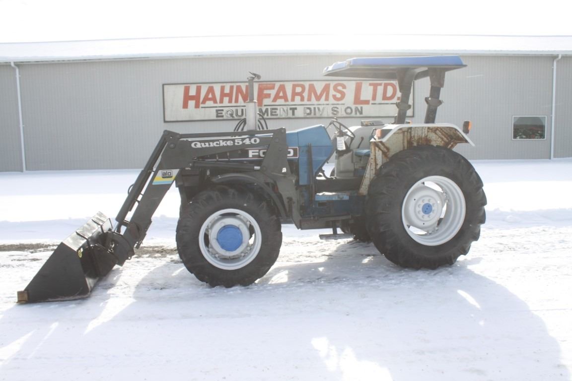 Ford 5640 SL 4wd tractor, rops, Alo 540 loader