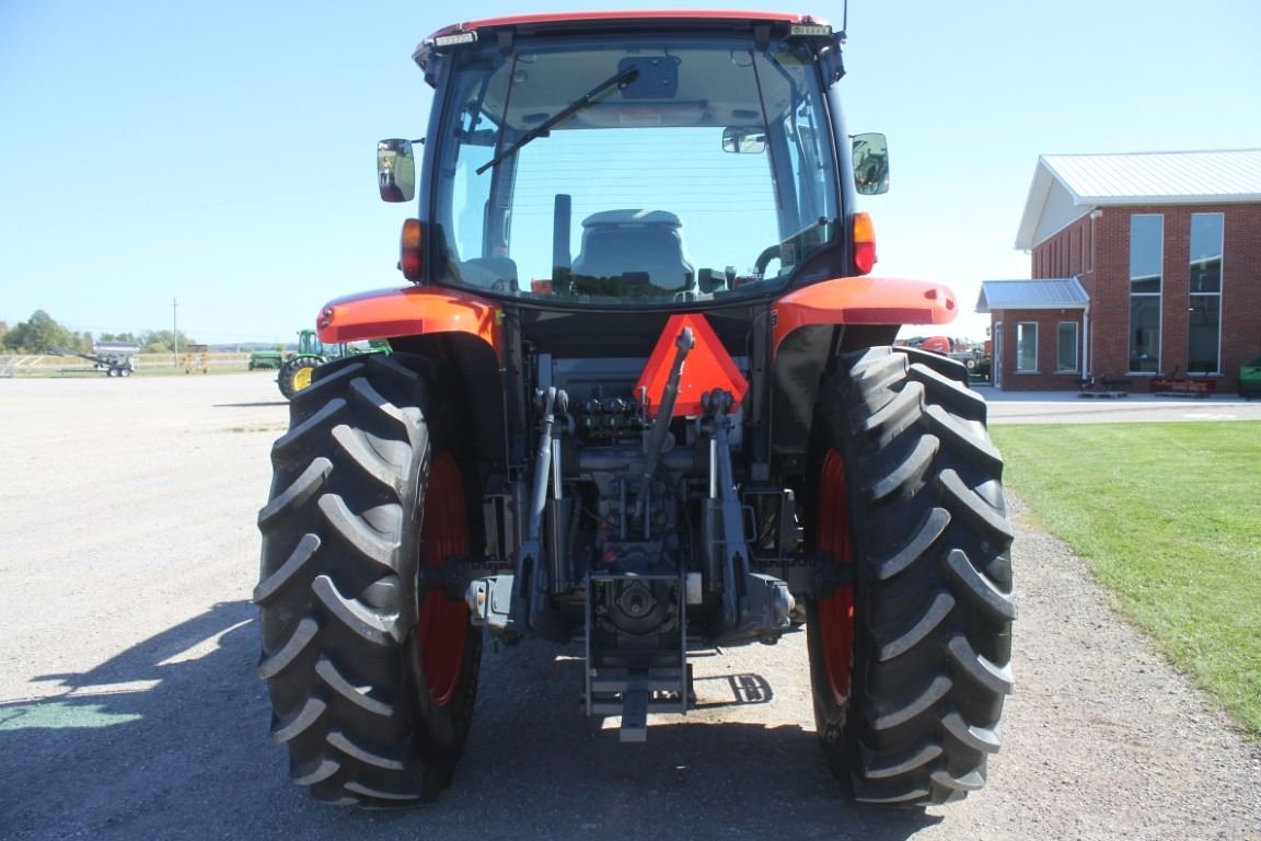 Kubota M6-101 4wd tractor, cab, New M47 SL loader