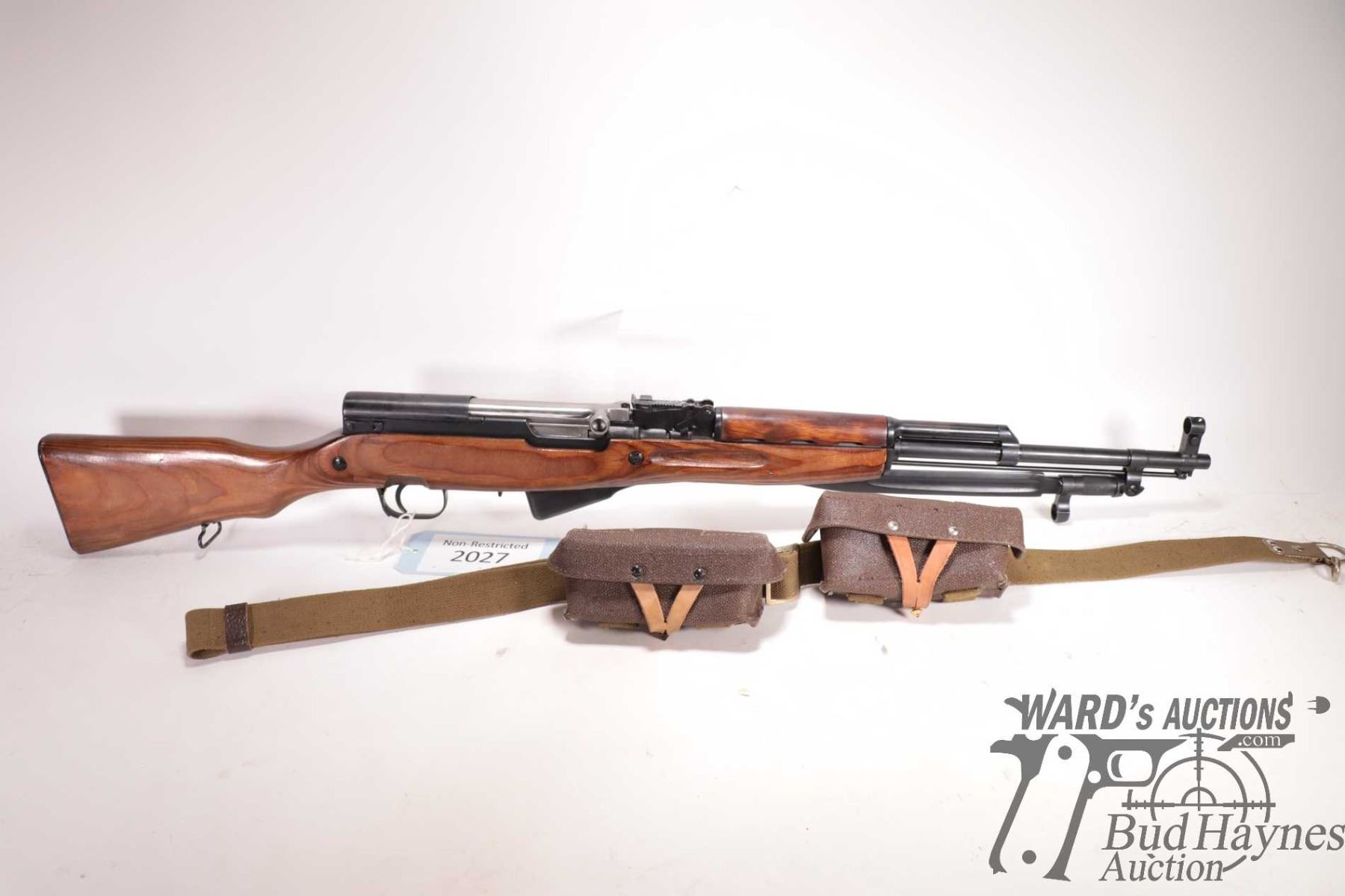 Non-Restricted rifle Tula model SKS, 7.62X39mm Five shot semi automatic ...