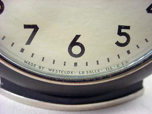 VINTAGE WESTCLOX BABY BEN ALARM CLOCK - WORKS
