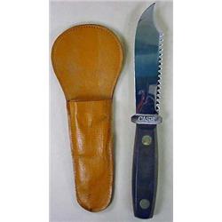 CASE SAW BACK KNIFE W/ SHEATH