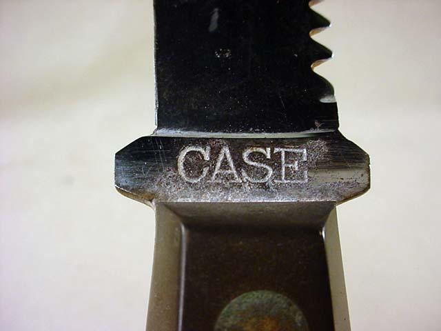 CASE SAW BACK KNIFE W/ SHEATH