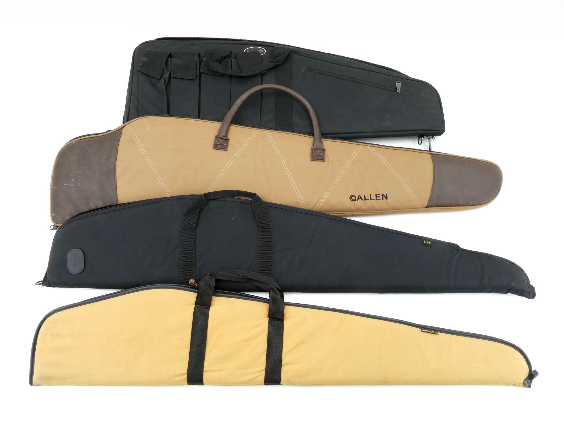 ASSORTED SOFT PADDED RIFLE CASES LOT