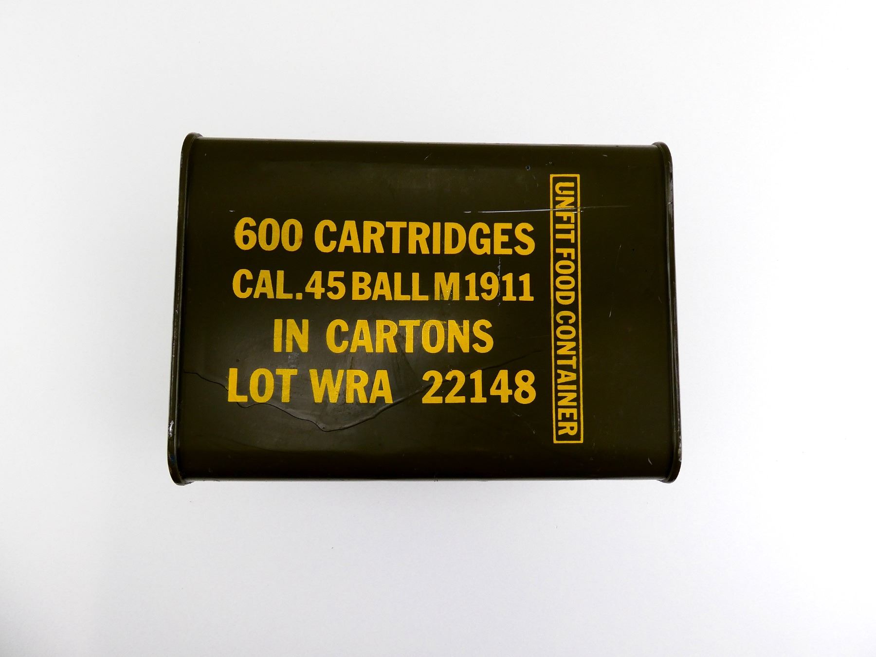 U.S. MILITARY WRA .45 M1911 AMMO LOT - Switzer's Auction & Appraisal ...