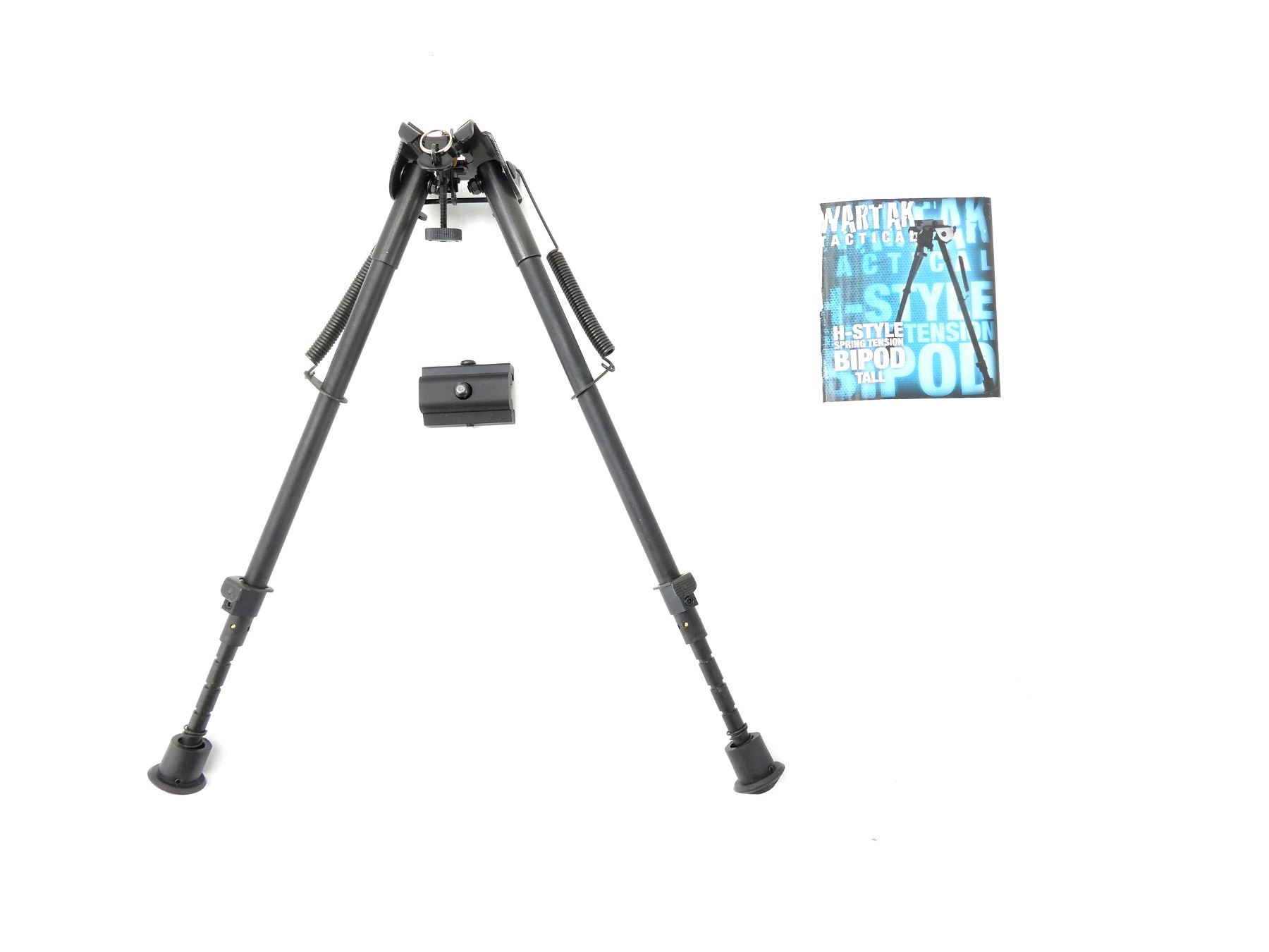 WARTAK TACTICAL H-STYLE SPRING TENSION BIPOD