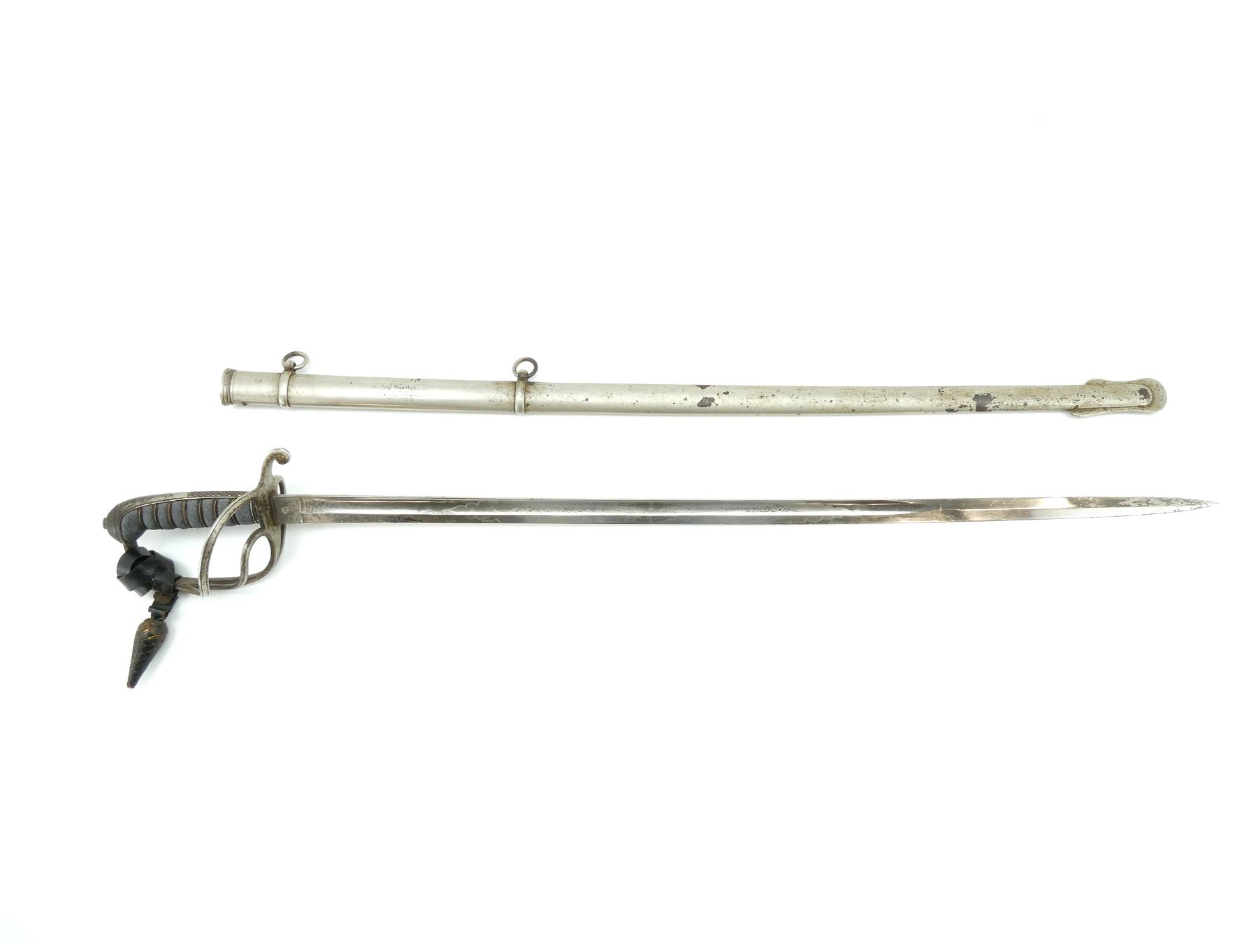 CANADIAN 1822 PATTERN CAVALRY ARTILLERY REGIMENT OFFICER'S SWORD