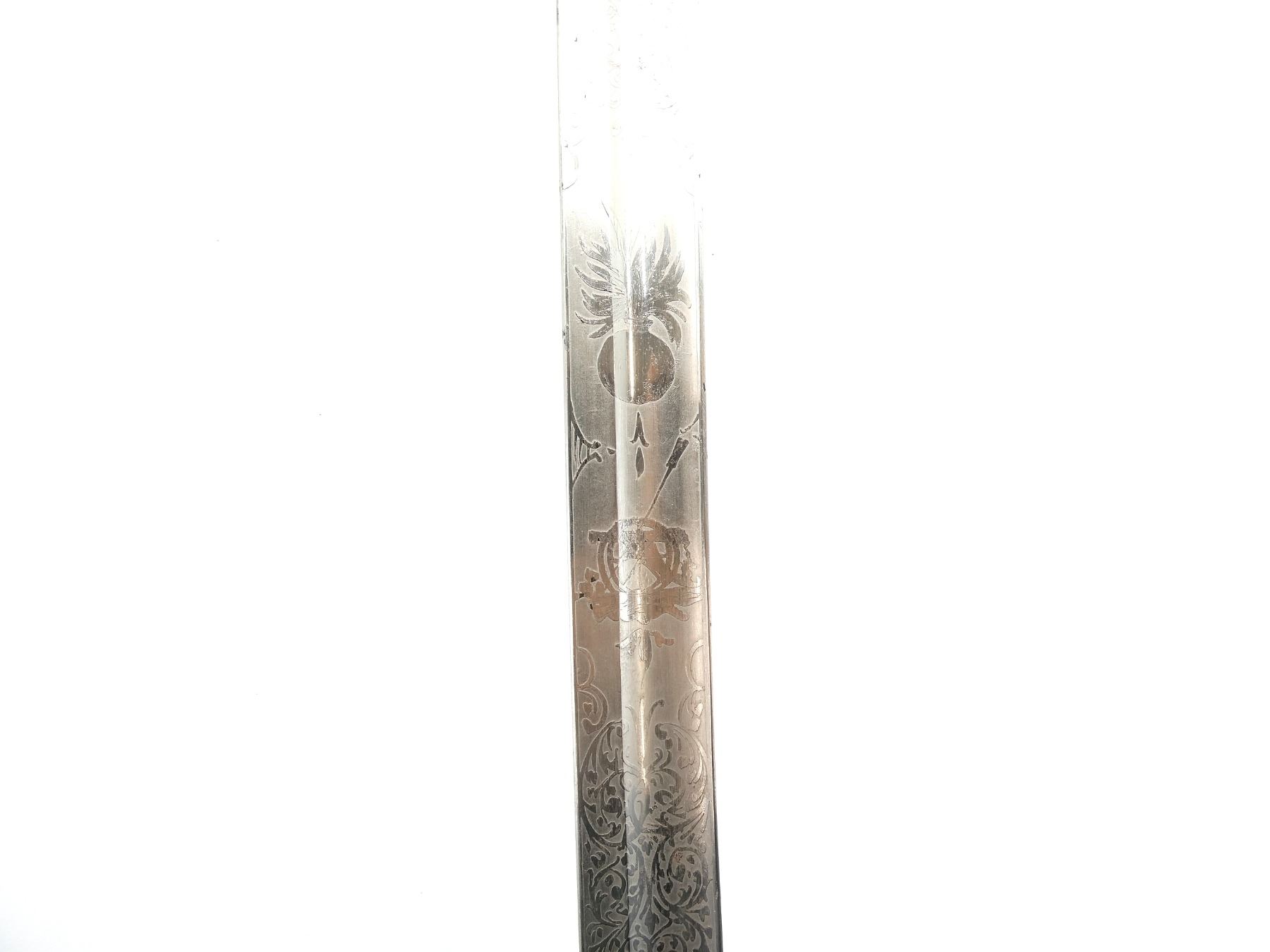 CANADIAN 1822 PATTERN CAVALRY ARTILLERY REGIMENT OFFICER'S SWORD