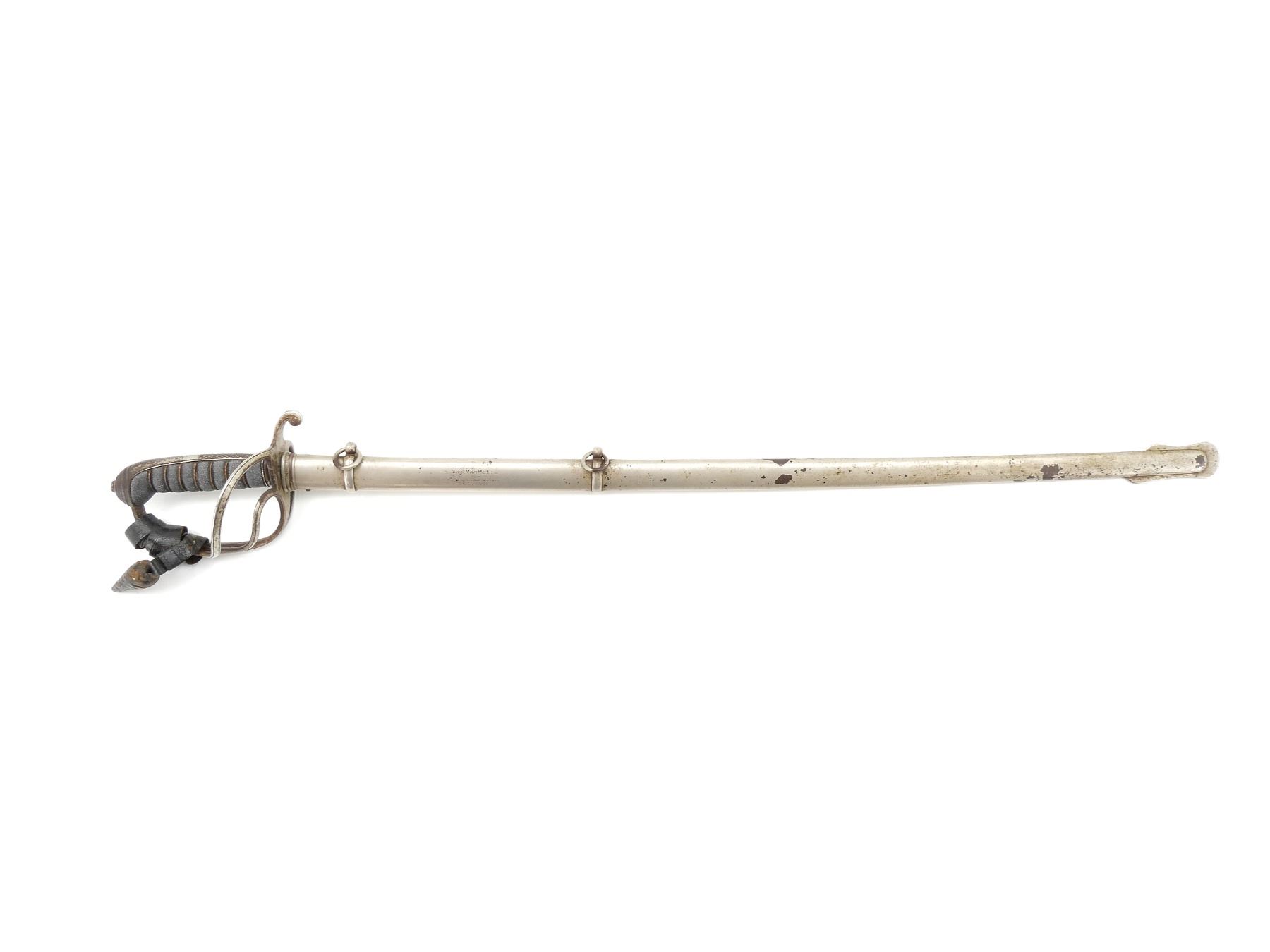 CANADIAN 1822 PATTERN CAVALRY ARTILLERY REGIMENT OFFICER'S SWORD