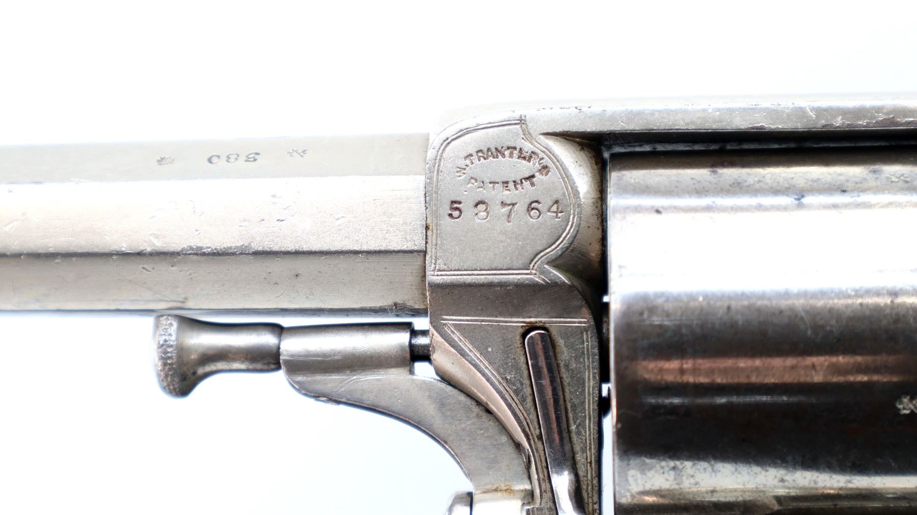 WILLIAM TRANTER | Model: 1868 Double Action | Caliber: .380 REV SHORT CF