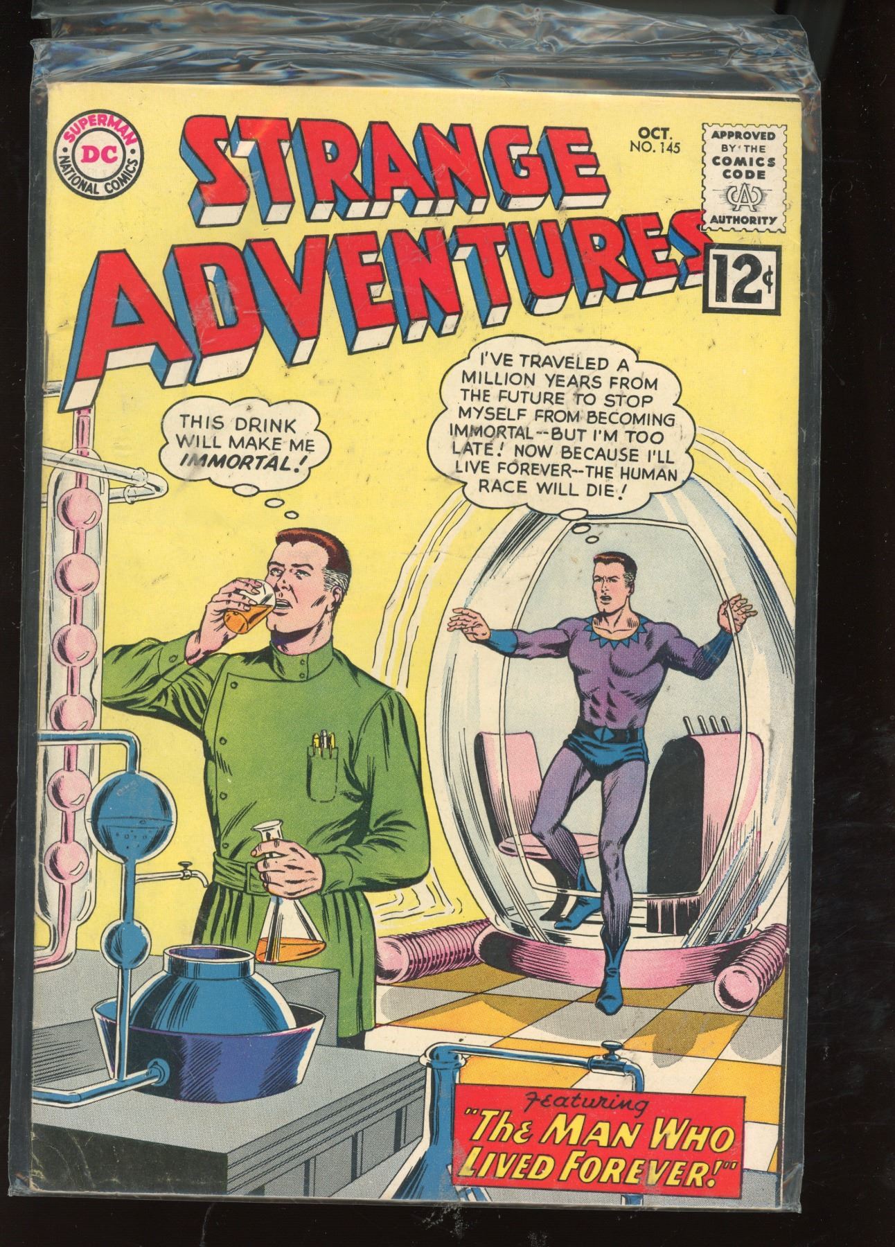 Strange Adventures #145 (DC, 1962) Comic