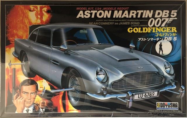 Aston Martin DB 5 007 Goldfinger model kit