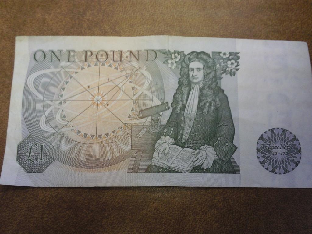 Bank Of England One Pound Note