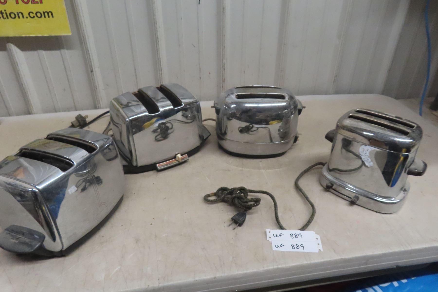 Vintage Chrome Toaster