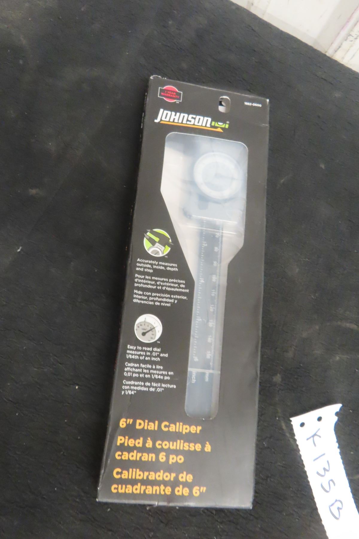 New Johnson 6" Dial Caliper