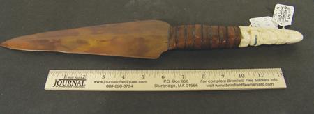 Tlingit Ivory Handled Knife