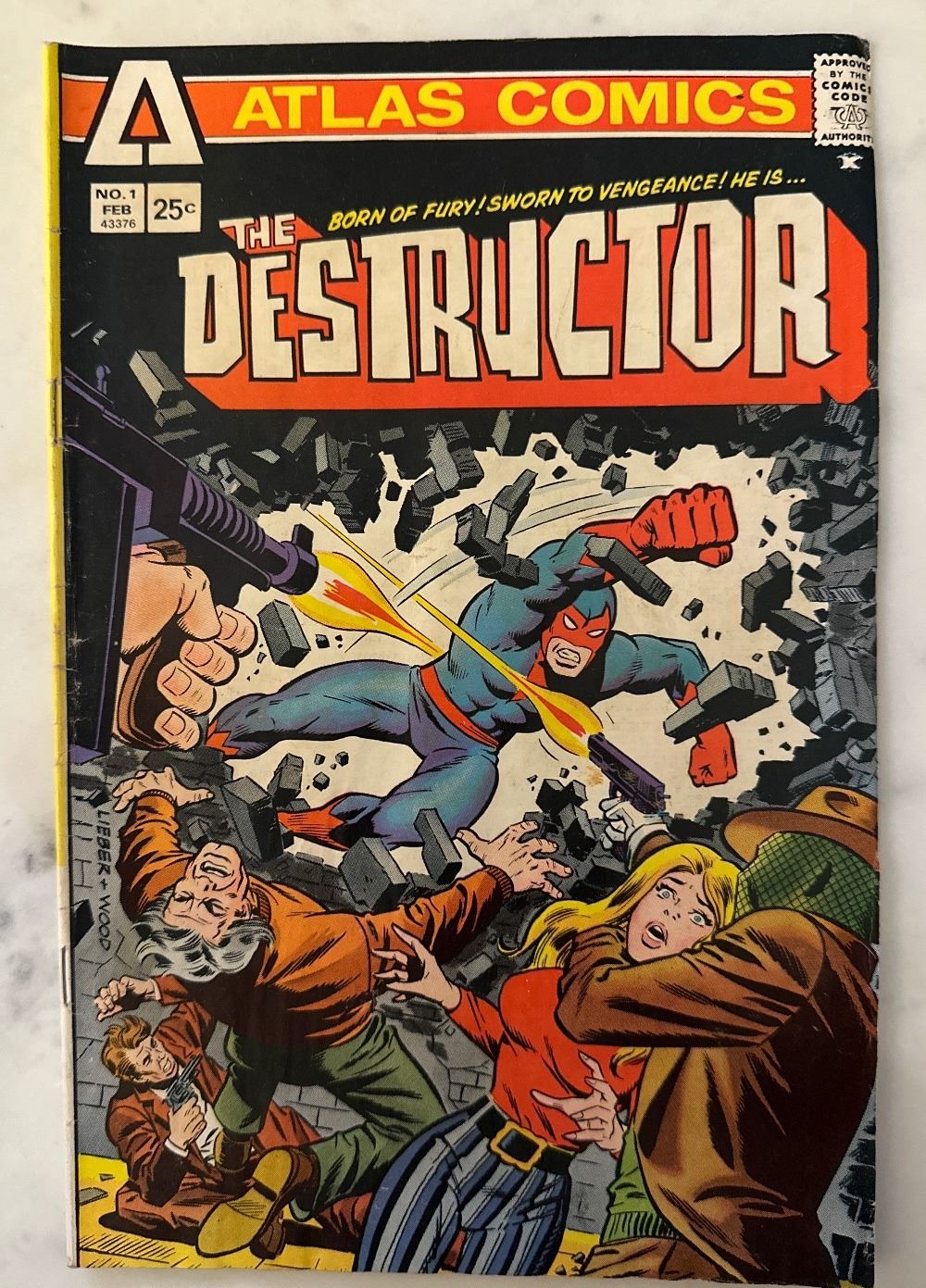 The Destructor #1 (Atlas/Seaboard, 1975) Comic Book