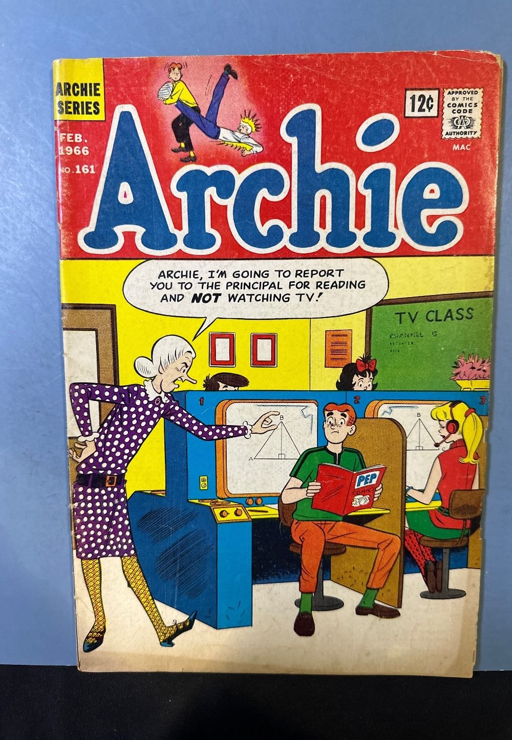 Archie Series Comic Book #161 (Feb 1966) Cadet Bike Speedometer Ad