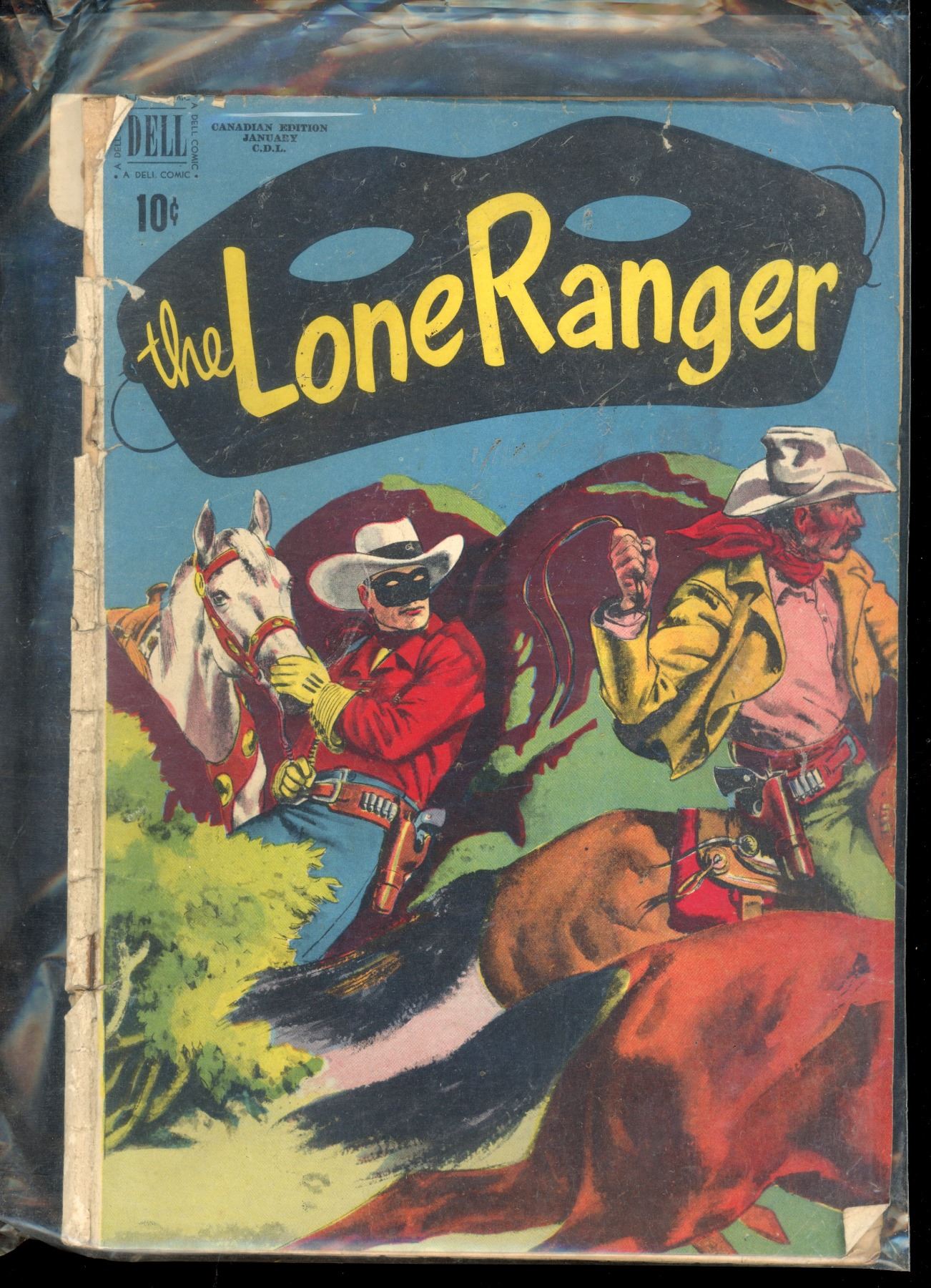 Dell The Lone Ranger #31 Canadian Ed (1951)