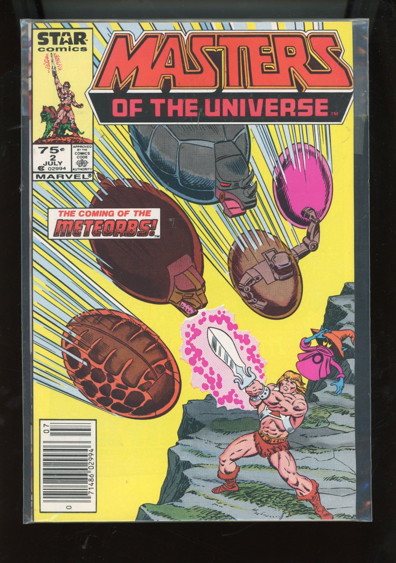 Masters of the Universe #2 (1986) Meteorbs