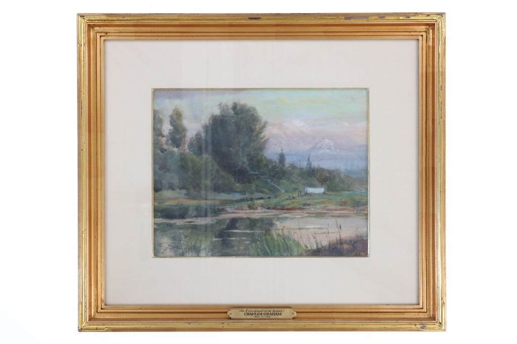 Charles Graham (1852-1911) Original Watercolor