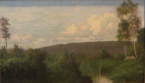 Alfred Wordsworth Thompson landscape painting