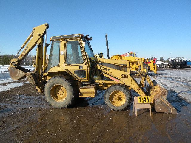 Cat 416 backhoe