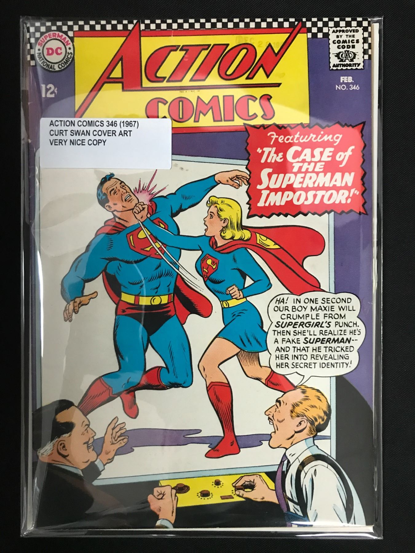 ACTION COMICS #346 (1967) - DC COMICS