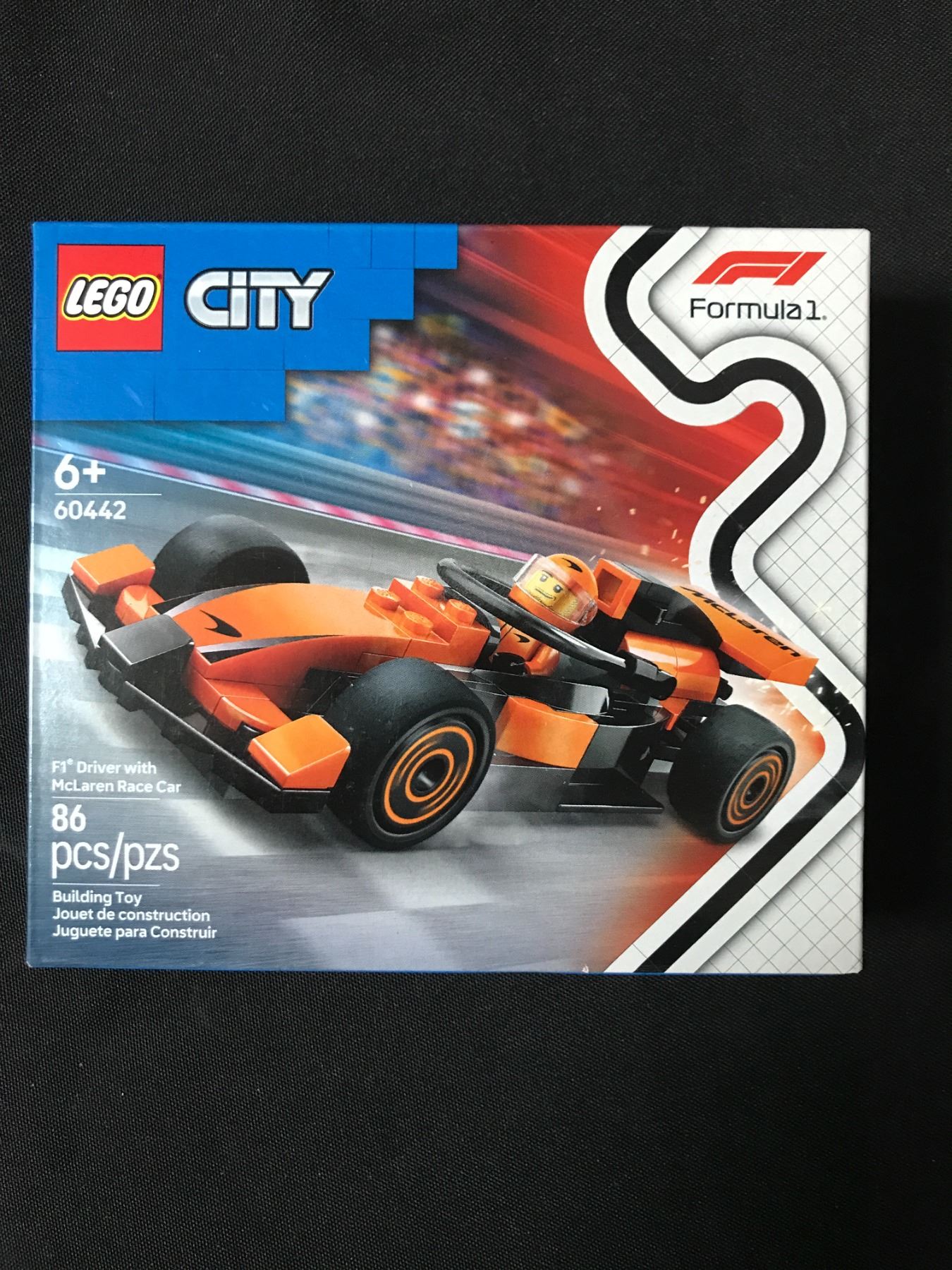 LEGO CITY #60442 FORMUAL 1 SET IN BOX - RETIRED